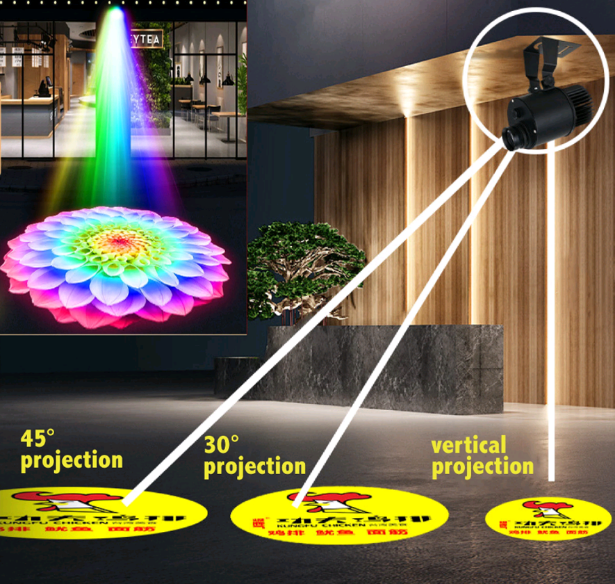 Advertising projector/LED projector custom logo projector/store/bar lo ...